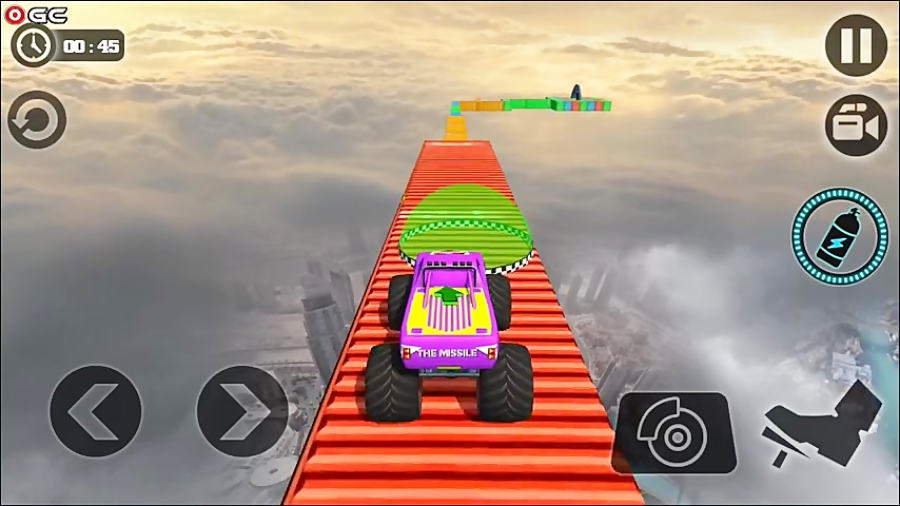 Crazy Monster Truck Legends 3D - Monster 4x4 Truck Stunt Gam