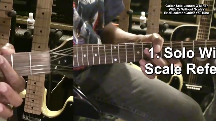 How To Solo On Electric Guitar In G Minor With Or