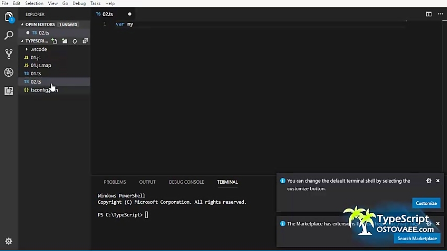 آموزش کار با visual studio code