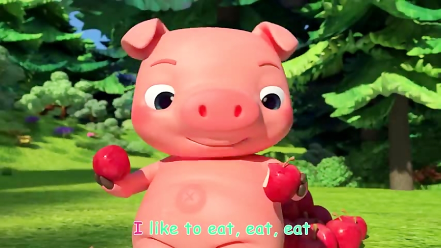 Apples and Bananas 2 | CoCoMelon Nursery Rhymes Kids Songsاموزش کودکان