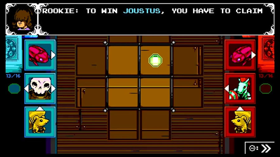 Shovel Knight: King of Cards - Joustus - gameplay | Sector.sk
