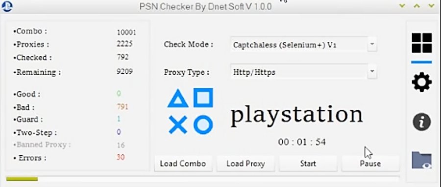PSN Checker By Dnet - buy : @Sir_Hirad