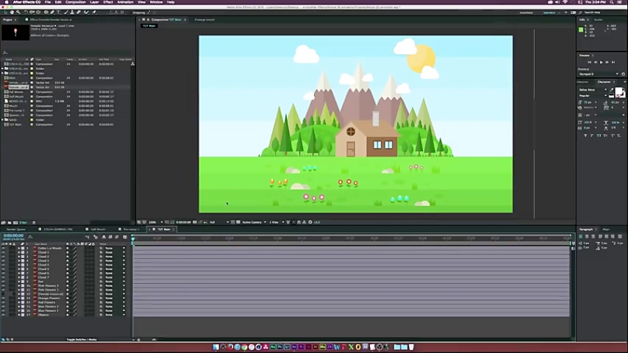 After Effects Tutorial: Easy 2D Animation