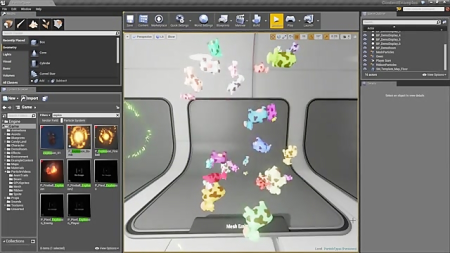 Introduction to Particles in UE4 - 1 پارت دوم