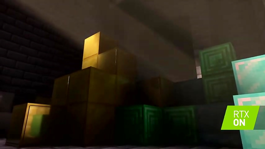 Minecraft with RTX | GeForce RTX Ray Tracing Reveal Trailer بازی ماینکرفت