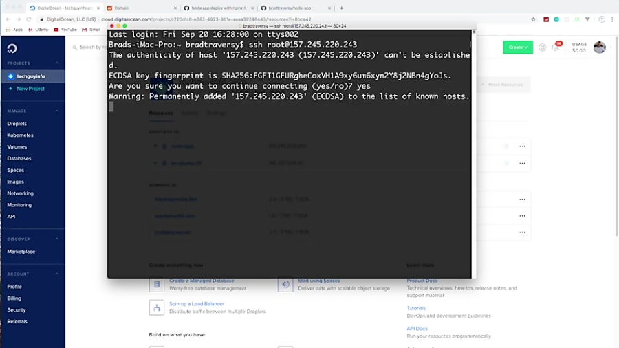 Full Node.js Deployment - NGINX, SSL With Lets Encrypt