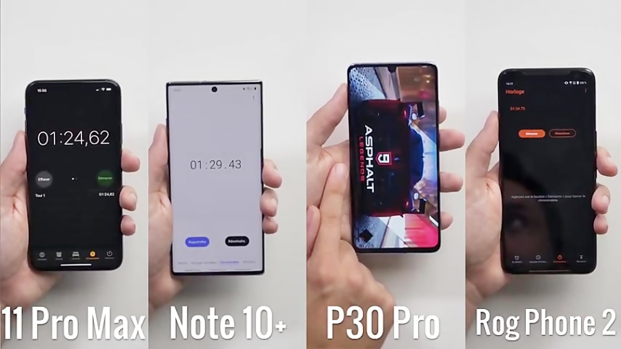 iPhone 11 Pro Max VS Note 10 / P30 Pro / ROG Phone 2