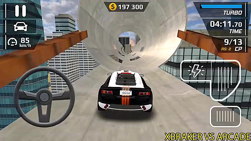 Smash Car Hit Police Car Driving Personal Record- Android GamePlay HD