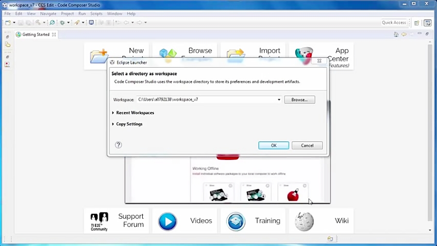 Getting Started with Code Composer Studio v7