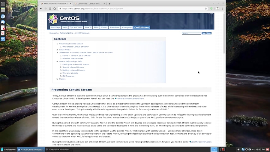Look @ CentOS 8 Stream - Rolling Release Red Hat Enterprise Linux?