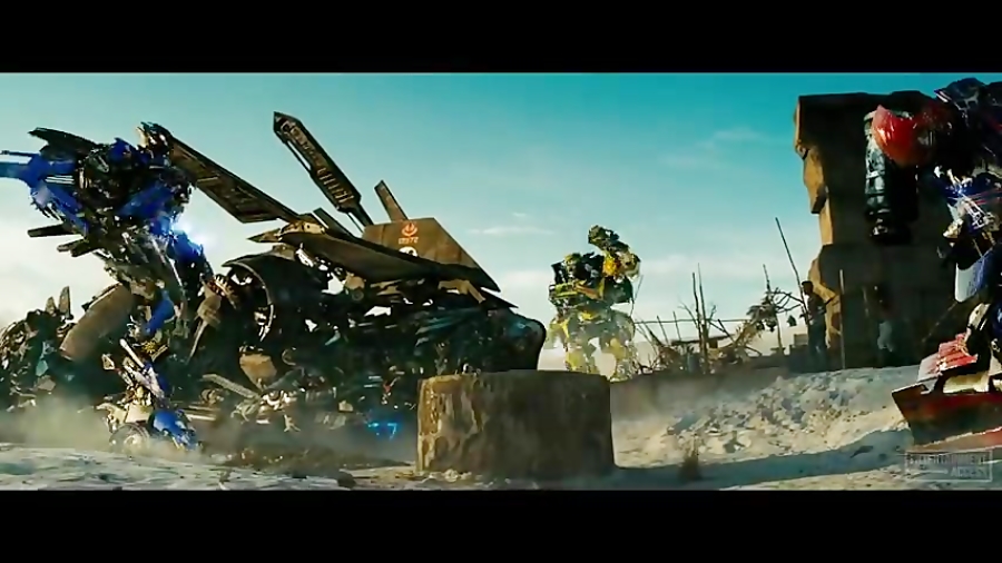 Pyramid Fight Scene - TRANSFORMERS 2 (2009) Movie Clip