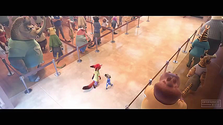 Judy Arrives In Zootopia Scene - ZOOTOPIA (2016) Movie Clip