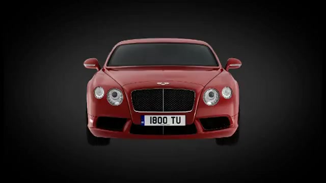 Bentley Continental V8 Engine Animation