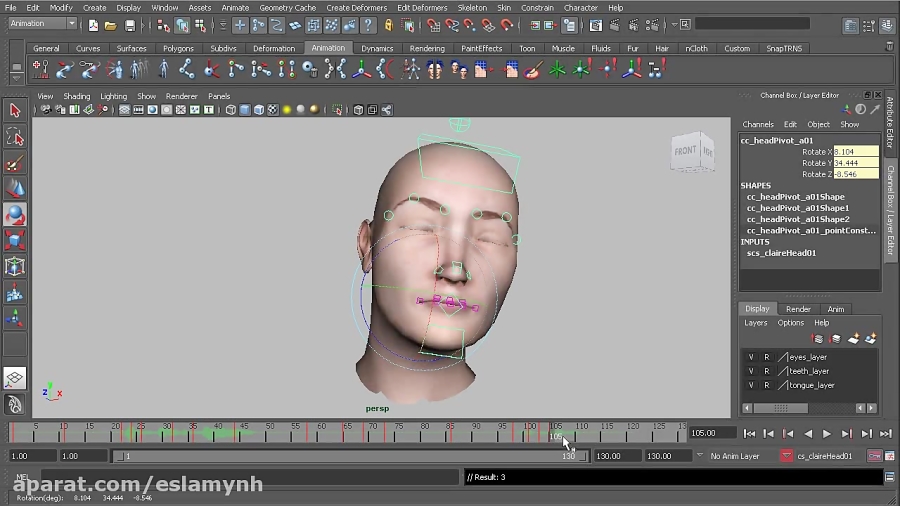 12 Digital Tutors Facial Animation In Maya