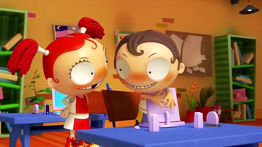 انیمیشن طنز ویکی و جانی - اپیزود 99 - Vicky Johnny - INTERNET LOVERS