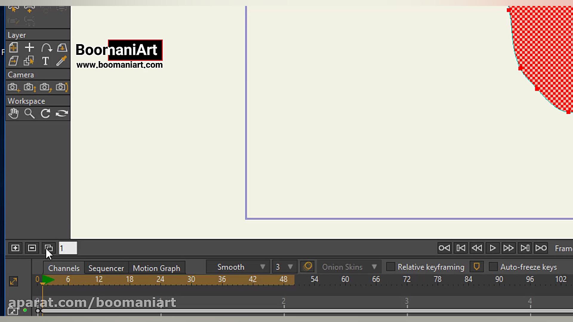 ویژگی frame by frame در انیمه استدیو