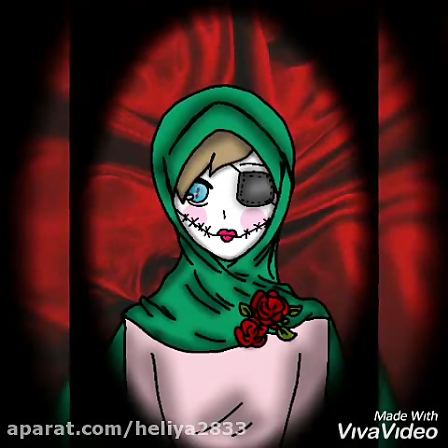 ( RED LIPS MEME SANAM ( MY OC IN MARYAM MEMORIES