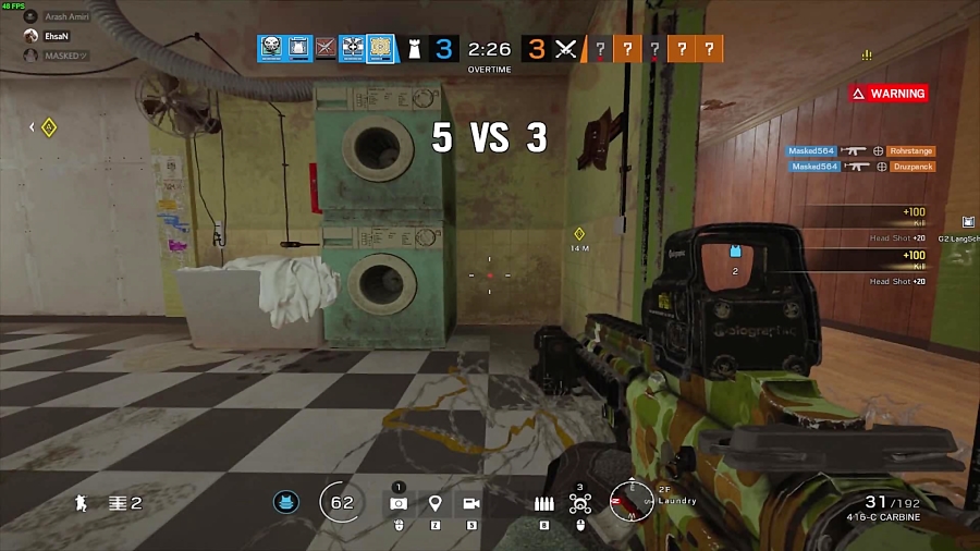 Best Moment In R6 ٌWith My Friend :D