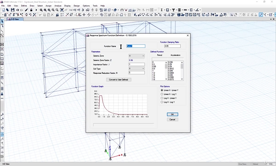 2.4. Define Load Patterns to the Steel Structure
