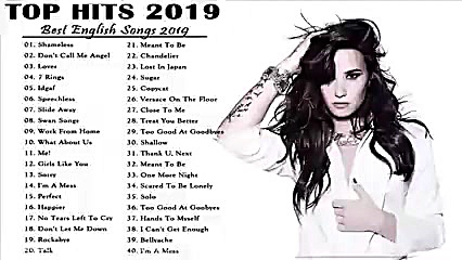 Top Hits 2019 - Top 30 Popular Songs - Best English Music Playlist 2019
