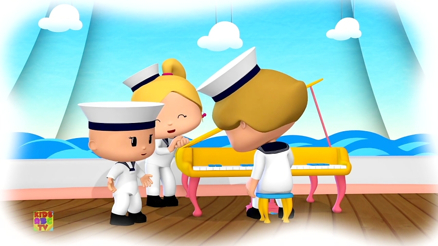 انیمیشن کودکانه آموزش زبان انگلیسی - Pepee Cartoons Grumpy Captain