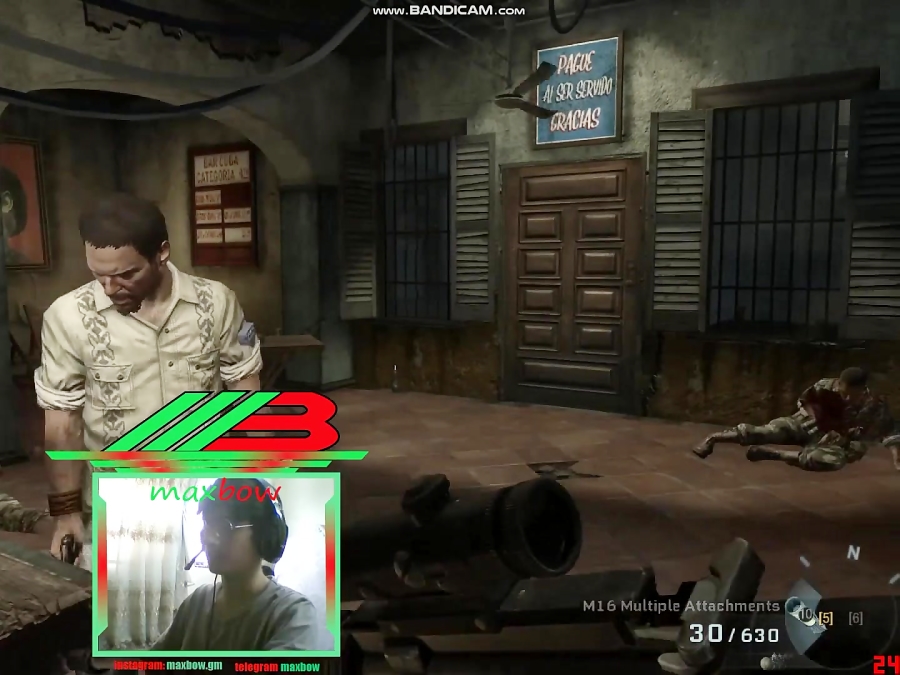 گیمپلی Maxbow/call of duty bo1
