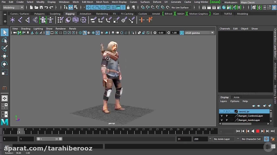 آموزش انیمیشن سازی در مایا قسمت 5 Graph Editor