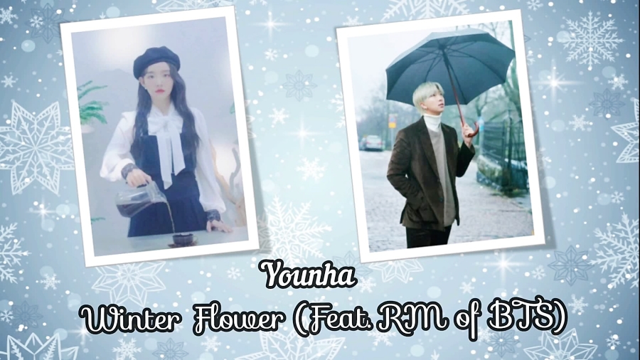 Younha Winter Flower (Feat. RM of BTS) Lyrics : Korean, English, Persian