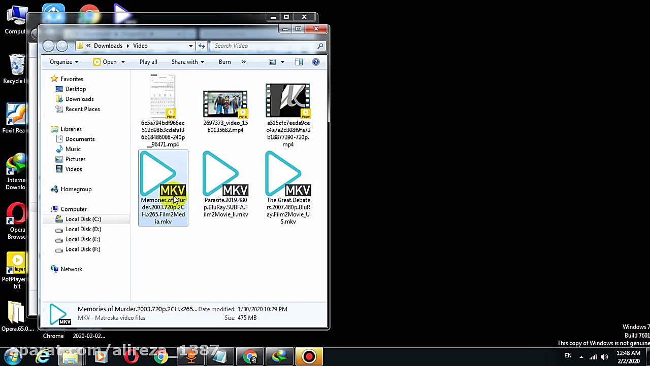 پخش فایل های ویدئویی با کدک x265 در پلیر pot player