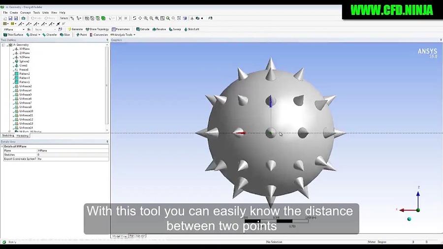 آموزش دیزاین مدلر - DesignModeler - بخش 9