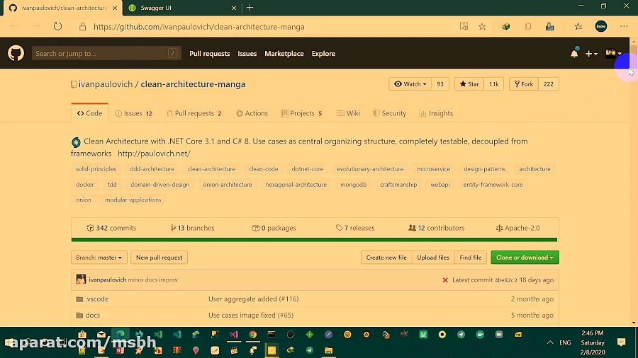 Clean Architecture with .NET Core 3.1 and C# 8