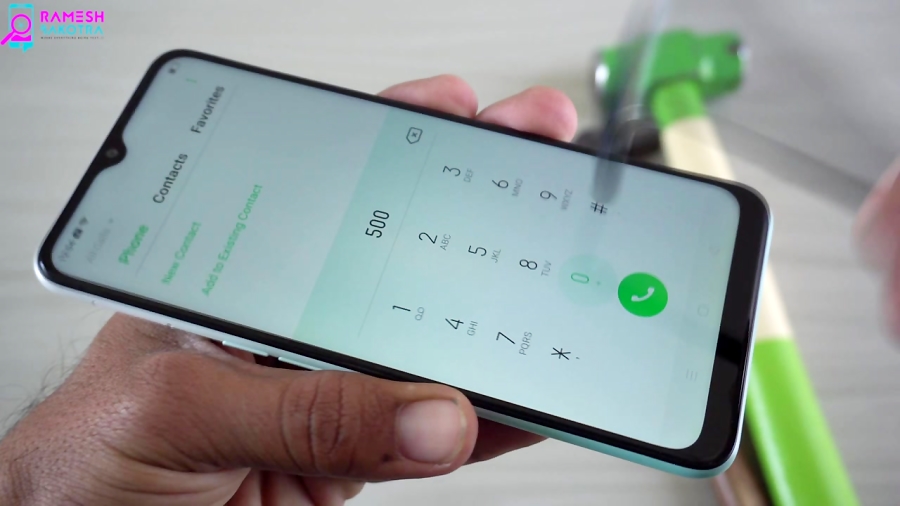 Oppo A31 Screen Scratch Test