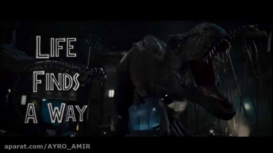 موزیک ویدیو jurassic world ( دنیای ژوراسیک) به اسم life finds a way