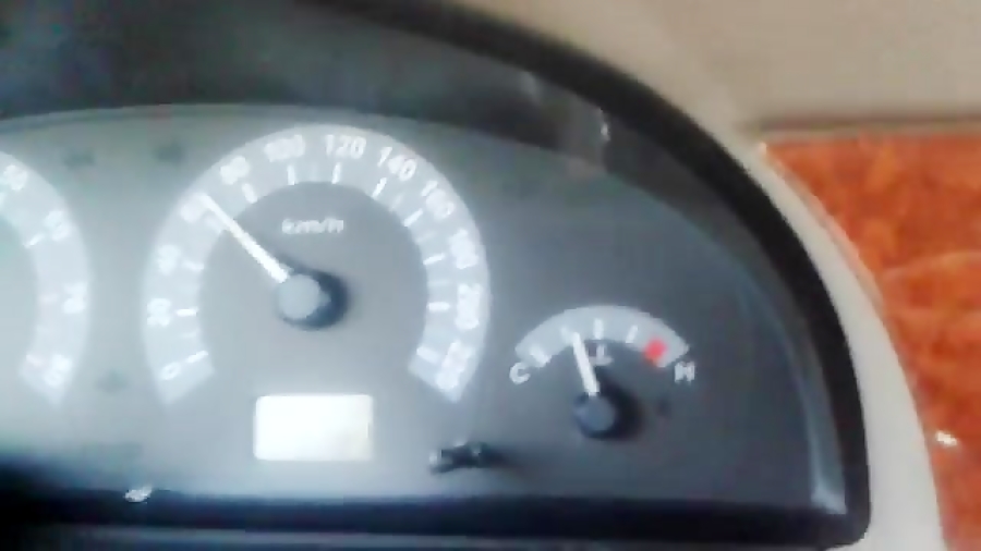 تست ترمز EF7 باسرعت110