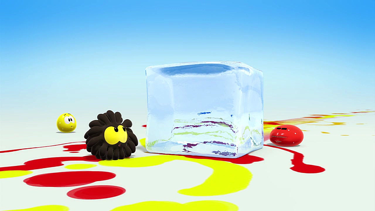 انیمیشن توپ های جادویی - کارتون شاد کودکانه - Come Play Frozen Paintballs
