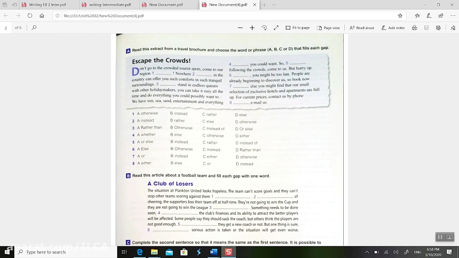 Writing Intermediate Session 03