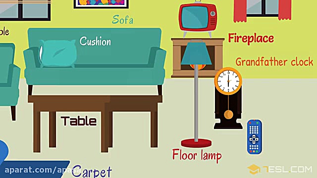 Living-Room-Furniture-Learn-Names-of-Living-Room-Objects