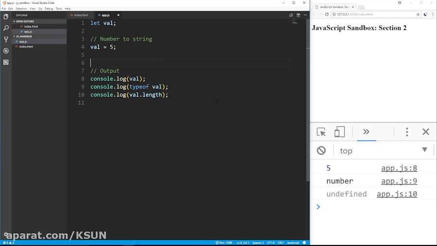 8 - جاوا اسکریپت- مدرن- مبتدی- پیشرفته- JavaScript