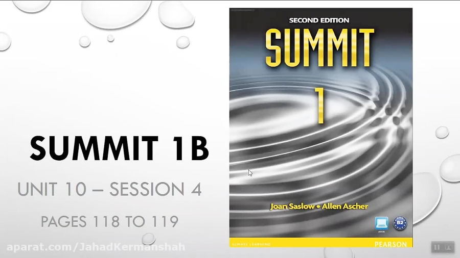 Summit 1b unit 10 lesson 4
