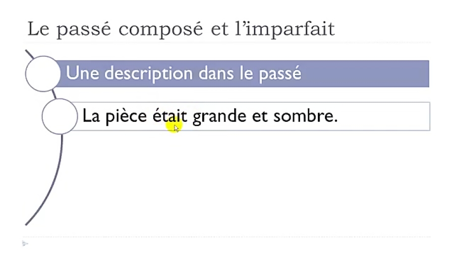 Learn French - Unit 8 - Lesson F - Le passé composé et l'imparfait