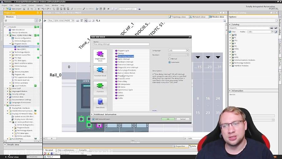 TIA Portal- OB20 OB10 = Easy and Good Timer