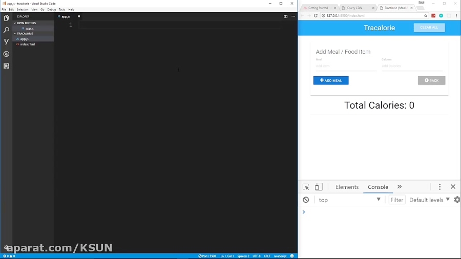 101 جاوا اسکریپت مدرن مبتدی پیشرفته Javascript
