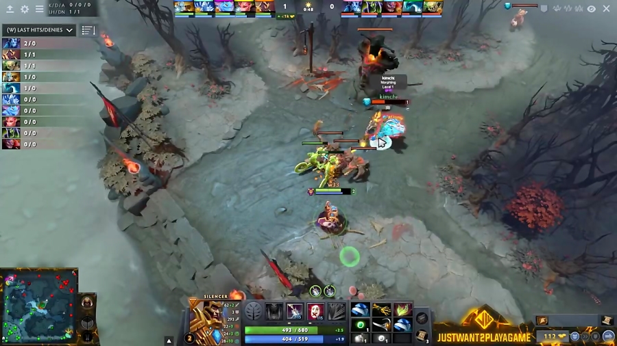 W33 mid vs MATUMBAMAN — Blink Dagger Morphling vs Blink Dagger Build Dota 2