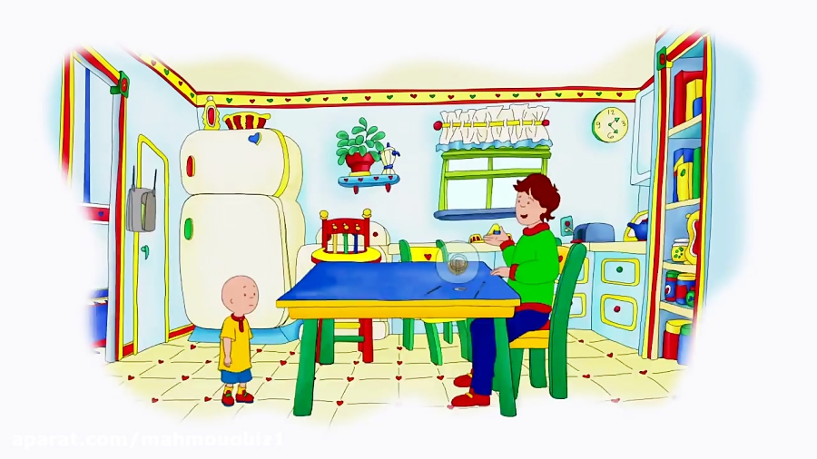 Caillou Can Make A Get Well Card! _ Videos For Kids