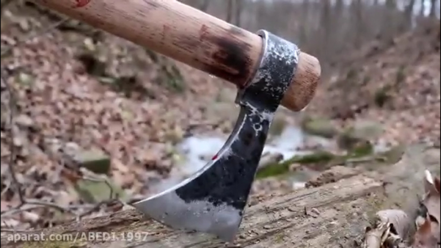 جالب و دیدنی تبر پرتابی فوق سری با حال روش ساخت