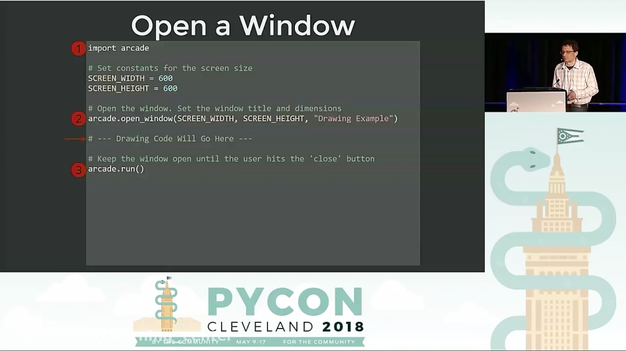 Paul Vincent Craven - Easy 2D Game Creation With Arcade - PyCon 2018