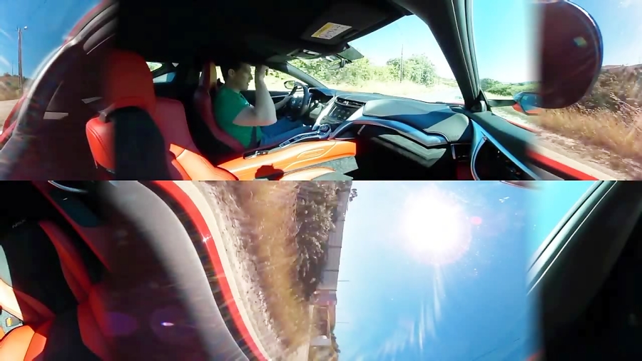 2017 Honda (Acura) NSX 360 degree test drive | Passenger Rides