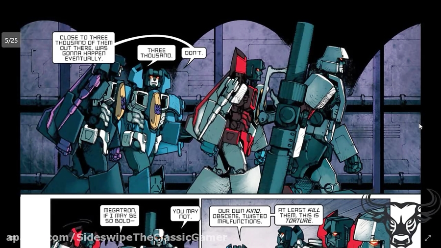 کمیک All hail Megatron #7