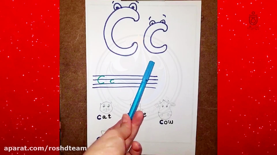 How to write letter Cc phonics1