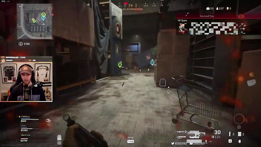 گیم پلی COD: رقیبان Twitch وارزون دچار سقوطن